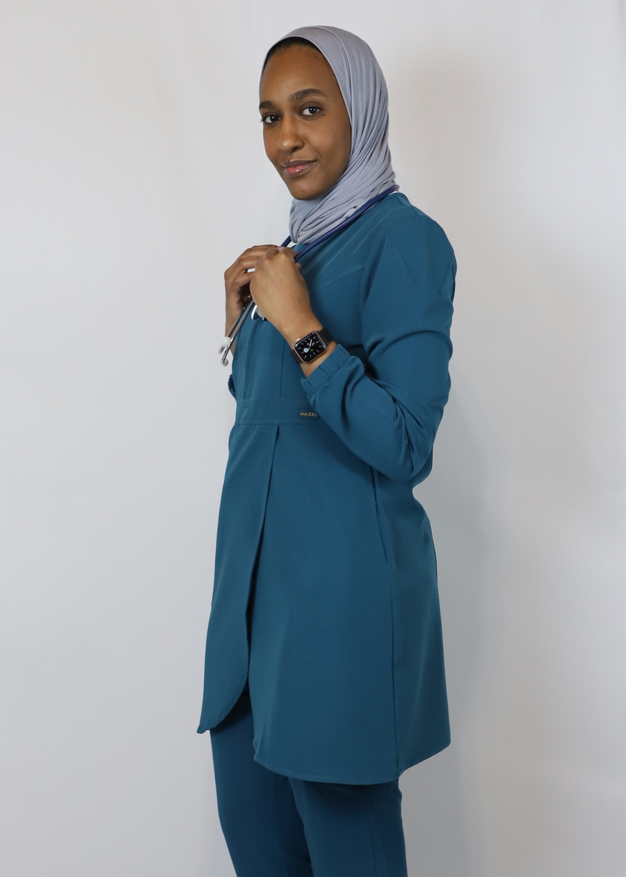 Right Place to Shop for Long Sleeved Scrub Top Hazel Rose – Hazel ...