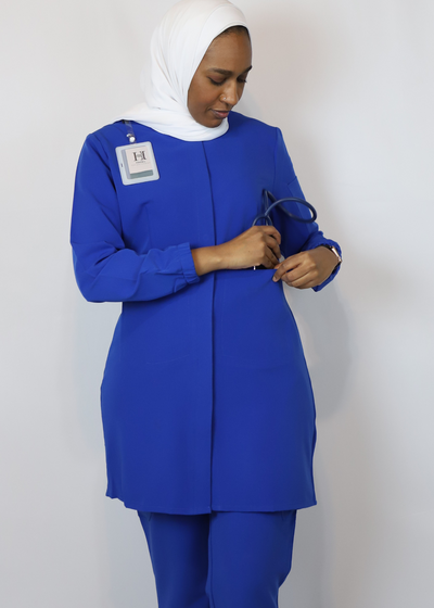 Buy Medical Scrub Tops with Longer Sleeves – Hazel GotYouCovered