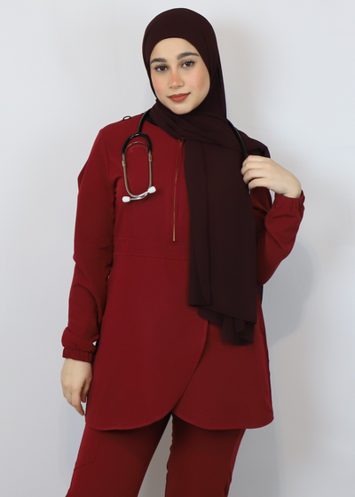 Modest Medical Scrubs - Hazel GotYouCovered