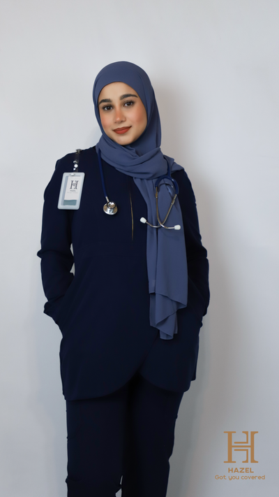 Hospital scrubs for women - Hazel GotYouCovered