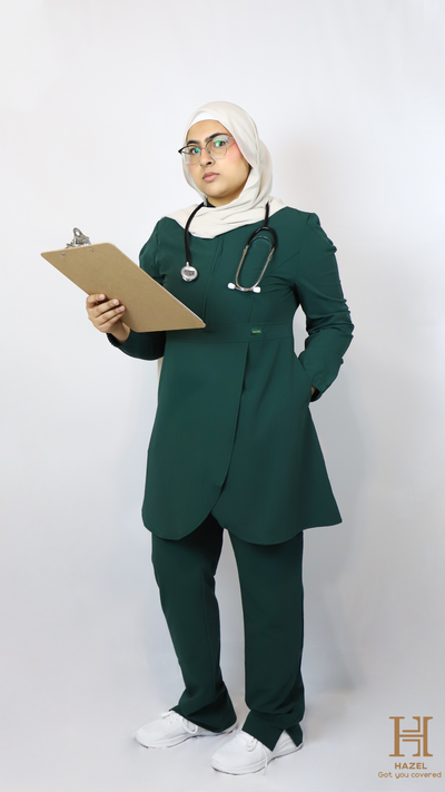 Hospital scrubs for women - Hazel GotYouCovered