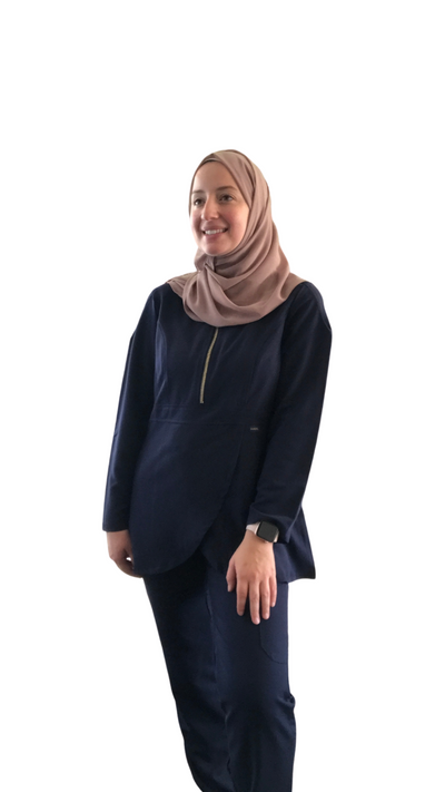 Hospital scrubs for women - Hazel GotYouCovered